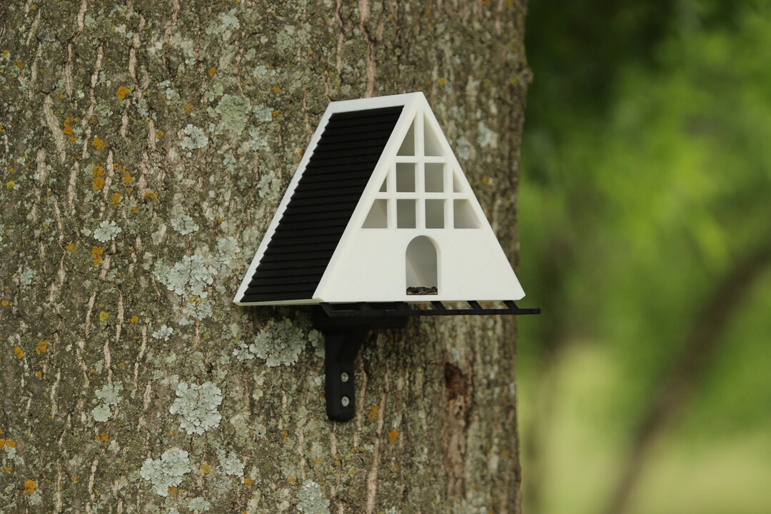 Modern Birdhouse Minimalist Design for Bird Watcher A Frame Birdhouse ...