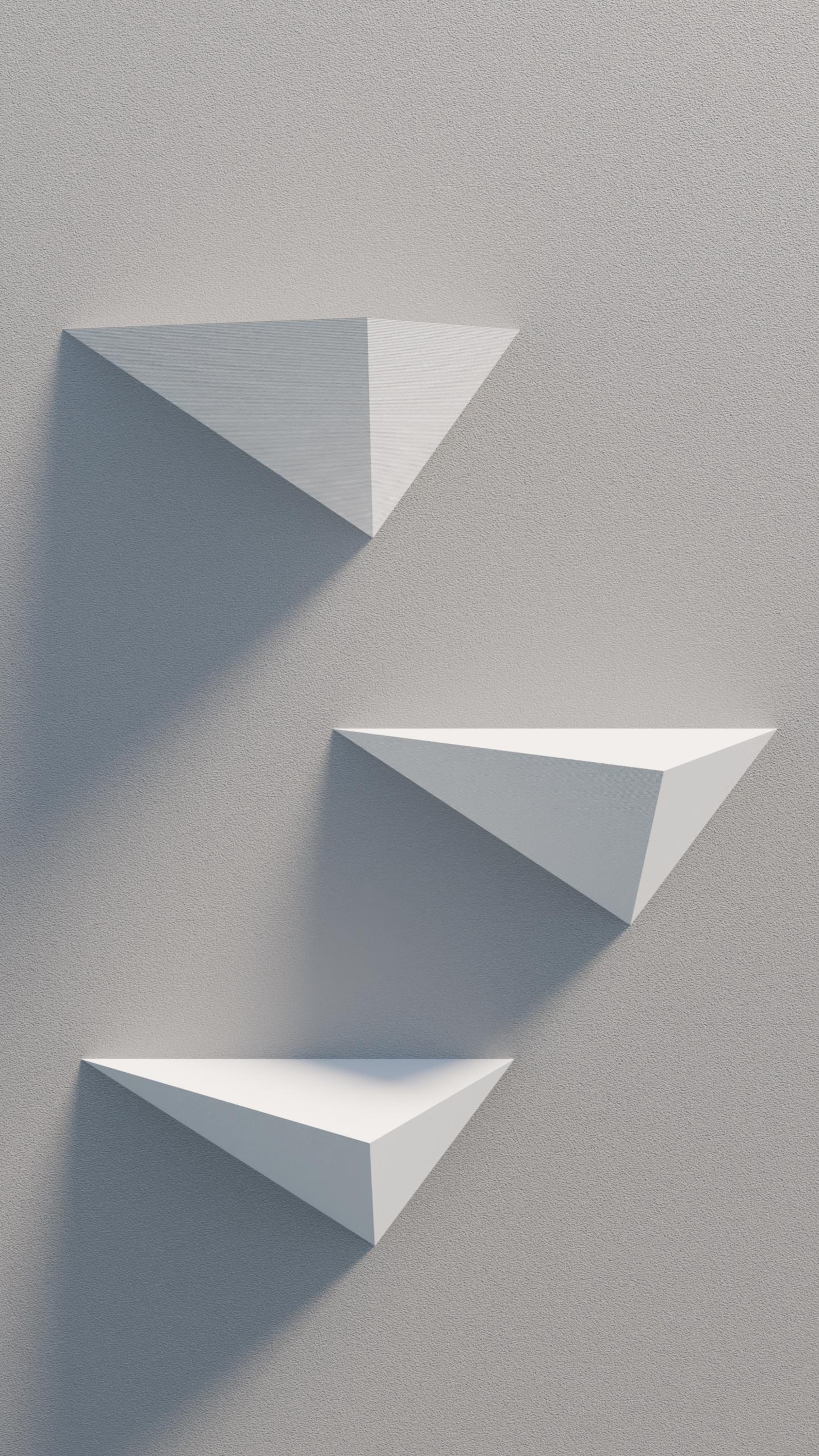 Triangle Wall Shelf Geometric Floating Shelf Hanging Display Shelf for ...