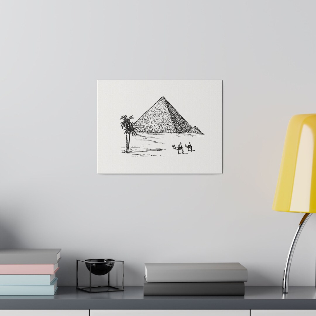 Mural pyramid - Etsy