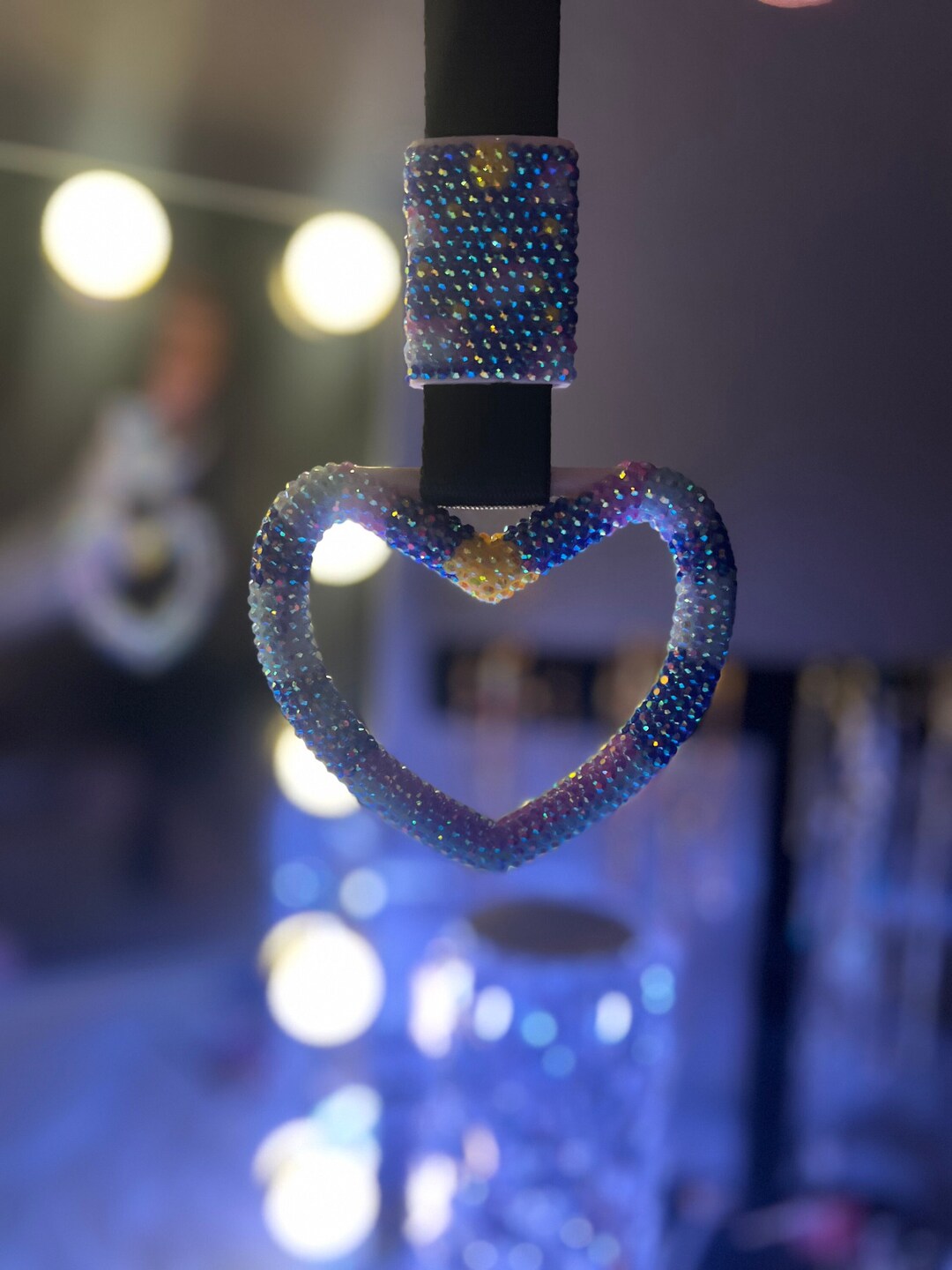 Twilight Tsurikawa Heart Rhinestone Japanese Subway Car Drift Handle ...