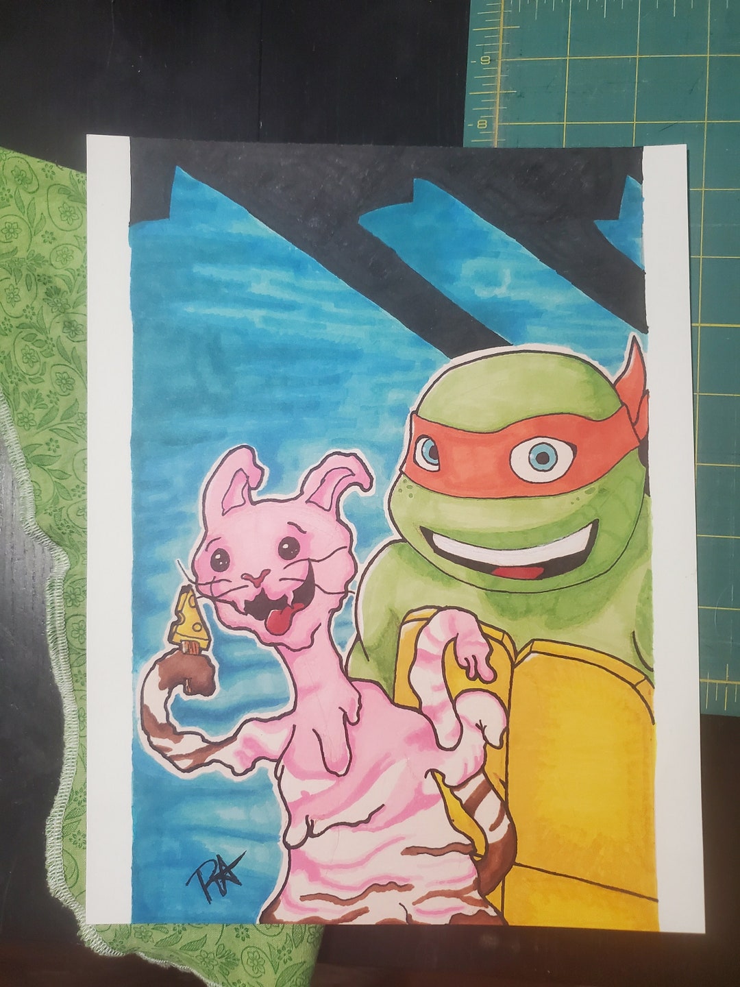 Mike and Ice Cream Kitty Fan Art 11x17 Print - Etsy