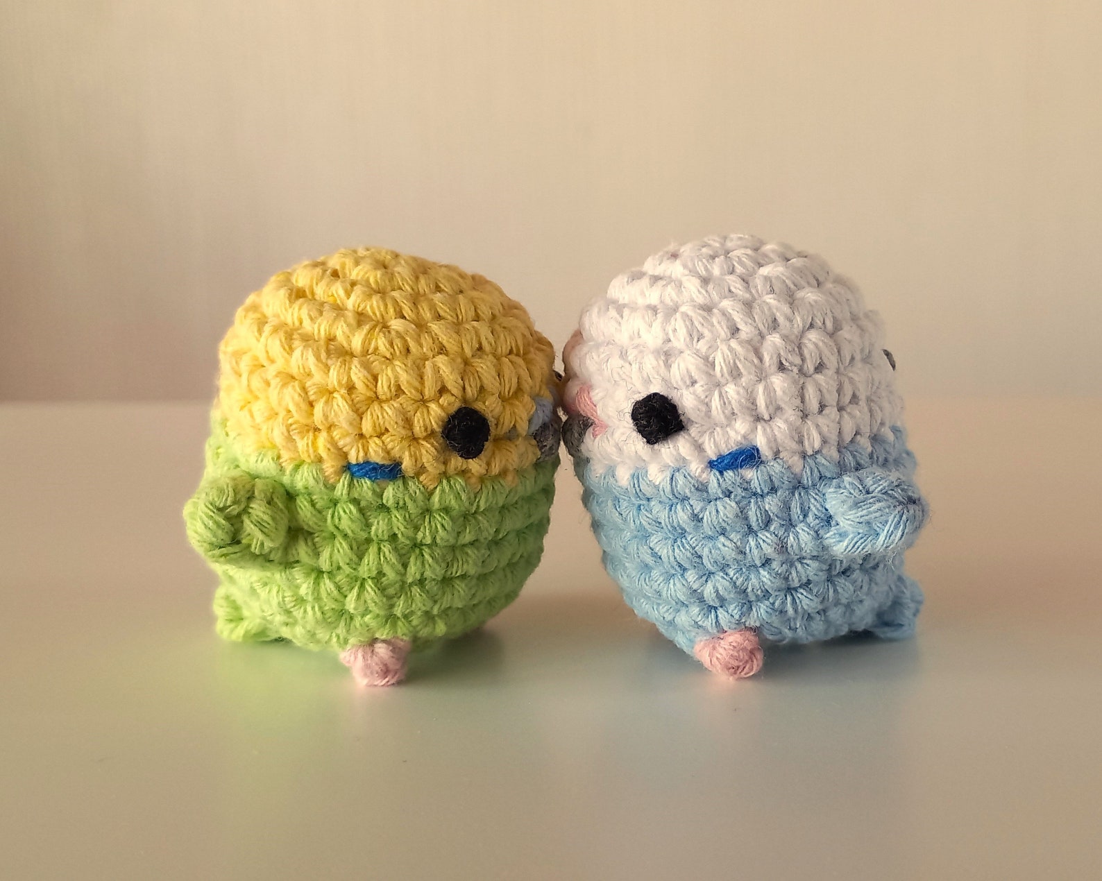 Parakeet Crochet Pattern, Little Crochet Pets, Keychain, Decoration ...