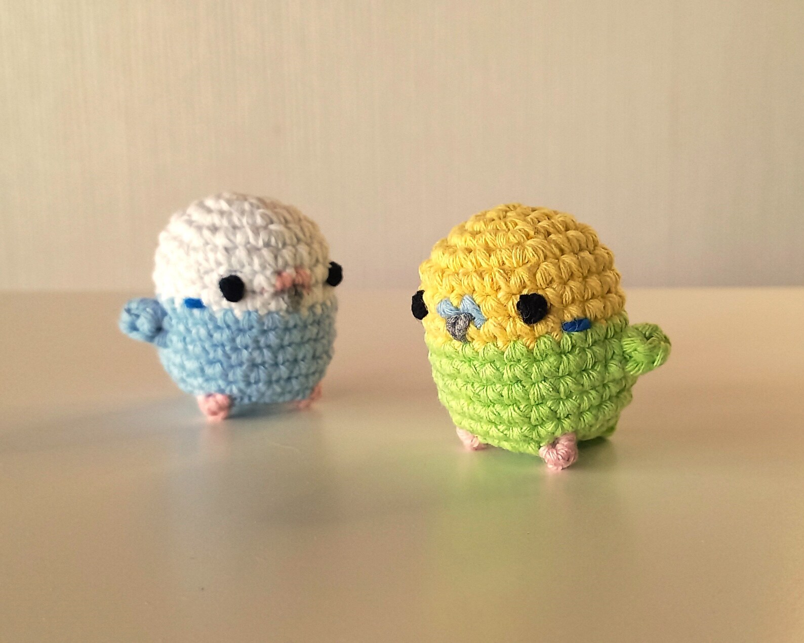 Parakeet Crochet Pattern, Little Crochet Pets, Keychain, Decoration ...