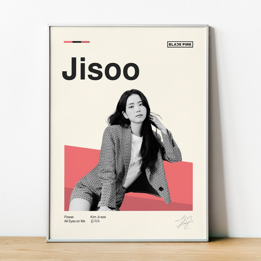 Jisoo BLACKPINK Inspired Digital Art Print Kpop, Kdrama, Art ...