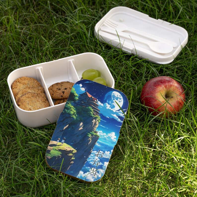 Japanese Bento Box Ghibli Art Style Lunch Box Japanese Bento Box for ...