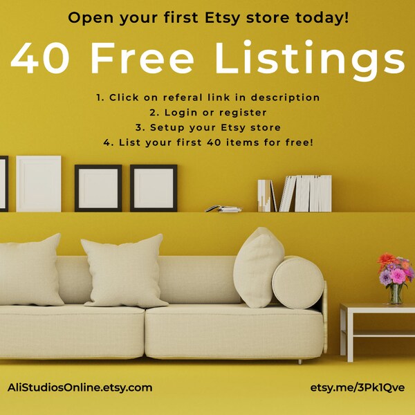 40 Free Listings - Etsy