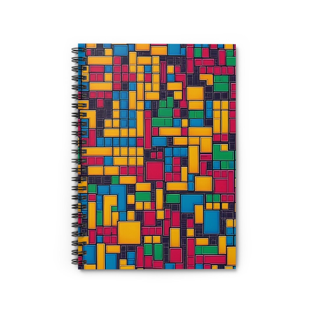 Retro Game Notebook Journal Video Game Arcade Notebooks Gamer Gift for ...