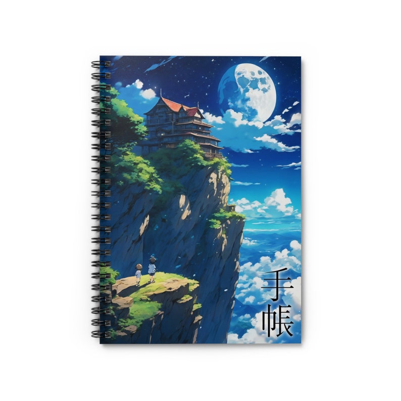 Japanese Notebook A5 Journal Ghibli Art Style Anime Notebooks Kawaii ...