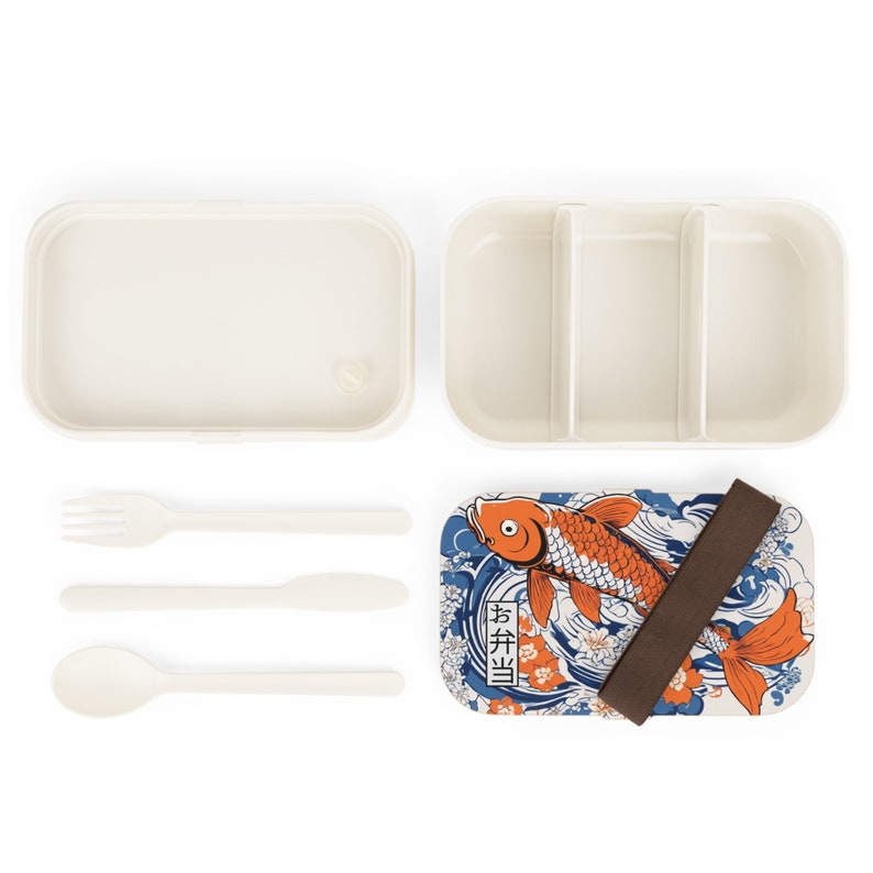 Koi Fish Bento Box Japanese Lunch Box Japanese Art Bento Unique Design ...