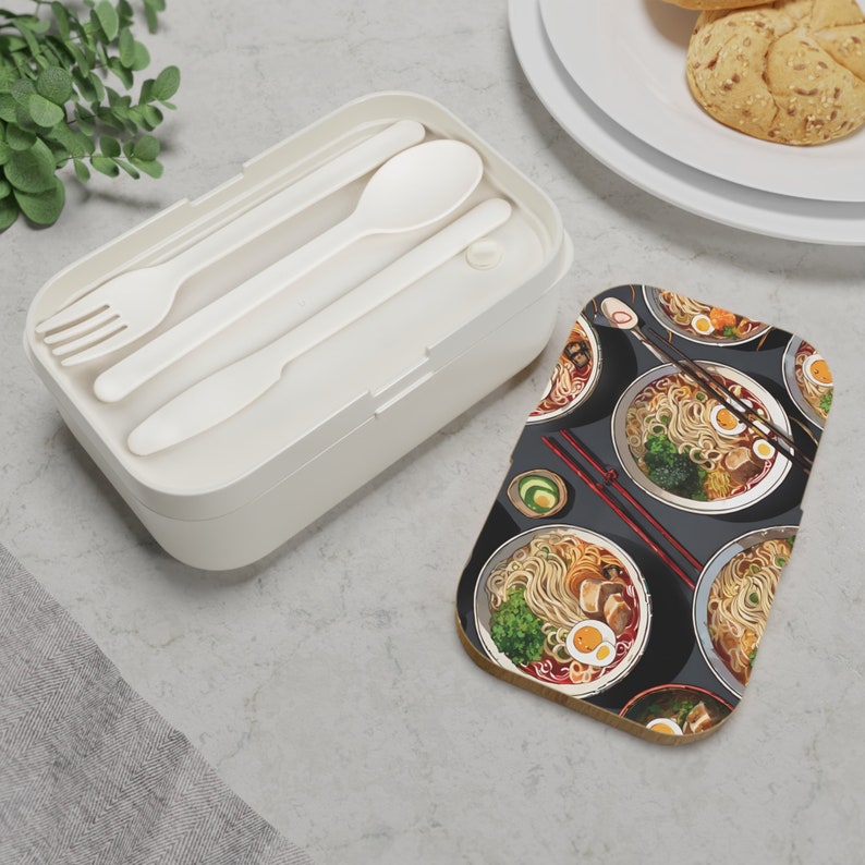Japanese Bento Box Ramen Lunch Box Obento Japanese Food Anime Gift ...