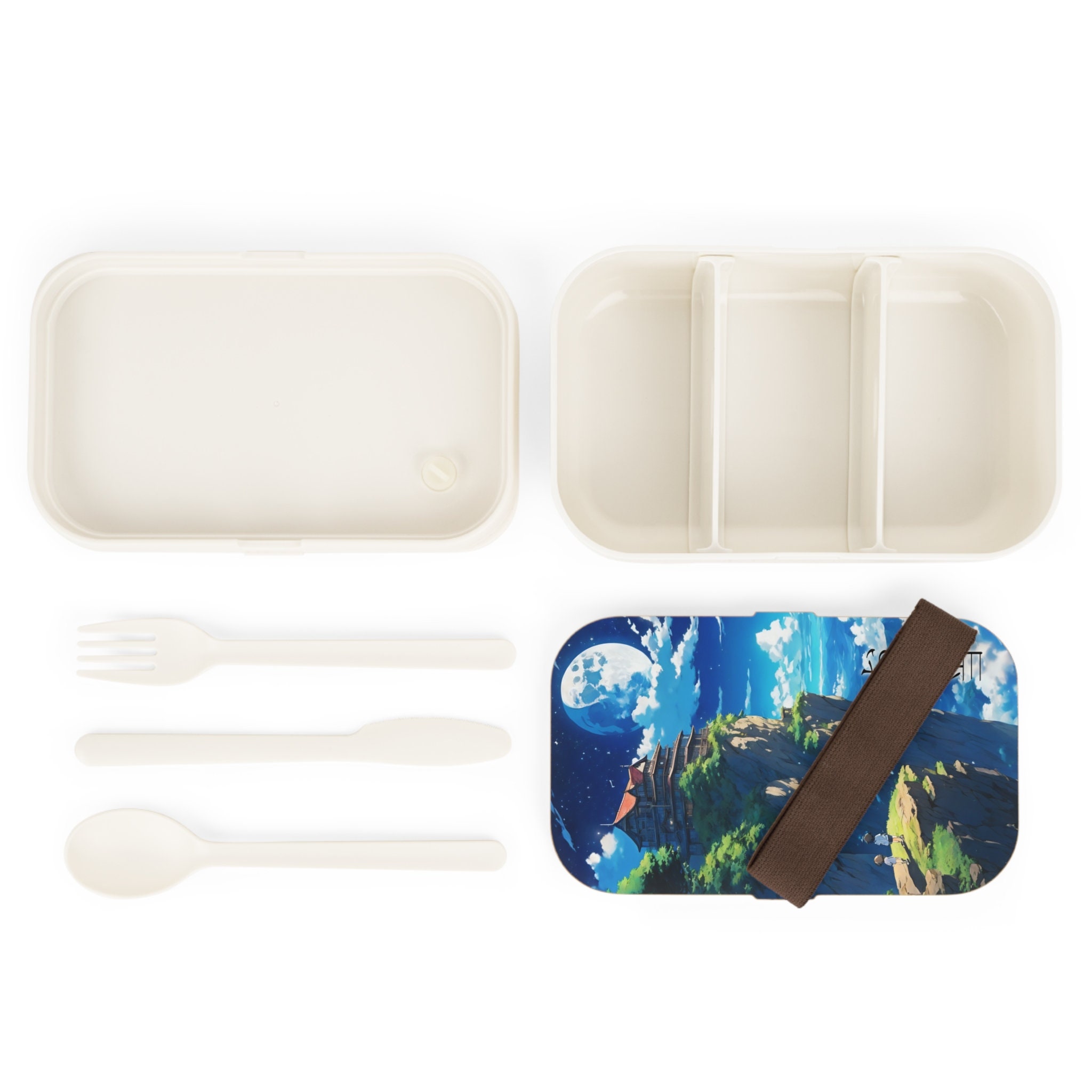 Japanese Bento Box Ghibli Art Style Lunch Box Japanese Bento Box for ...