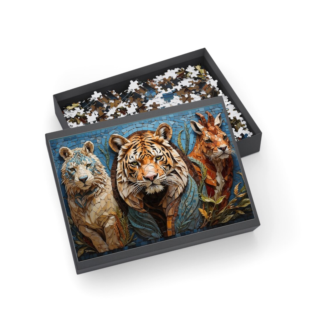 Wildlife Wonders: Personalized Animal Puzzle (96, 252, 500, 1000-piece ...