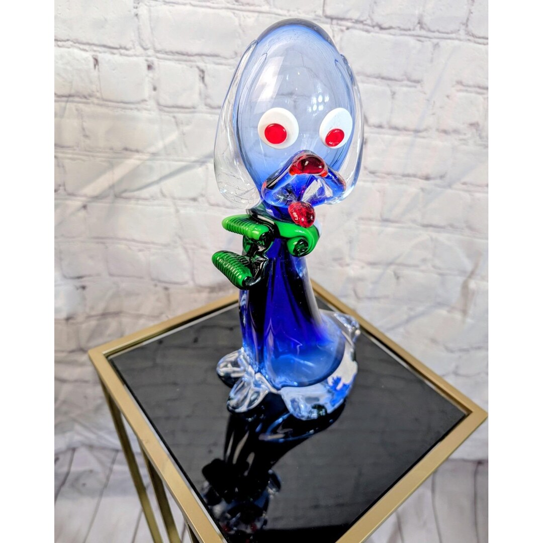 Murano Dog Vintage 1960s Glass Hand Blown 10in Rare - Etsy