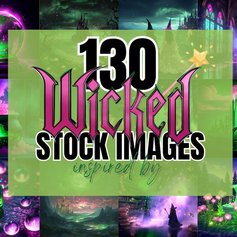 Wicked Movie Clipart - Etsy
