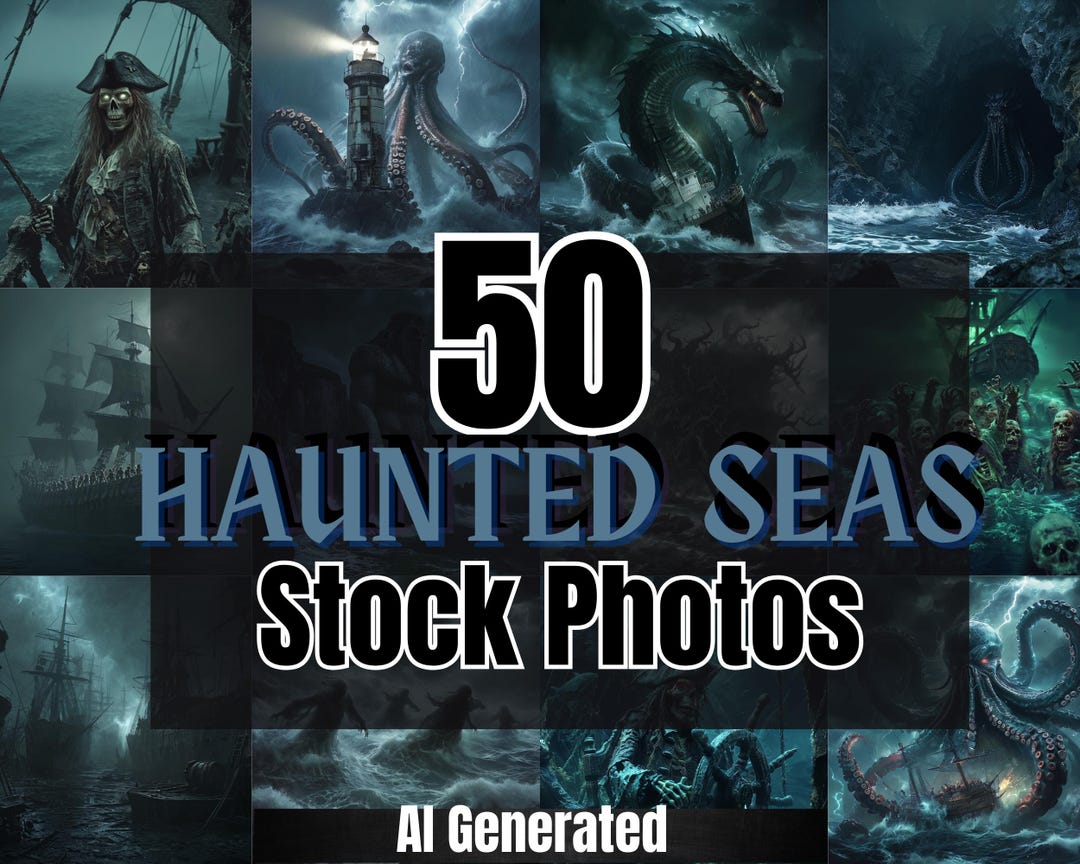 50 HAUNTED Ocean Stock Images | Halloween Images | MRR PLR | Perfect ...