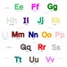 Instant Download Printable Alphabet Chart With Matching Colors ...