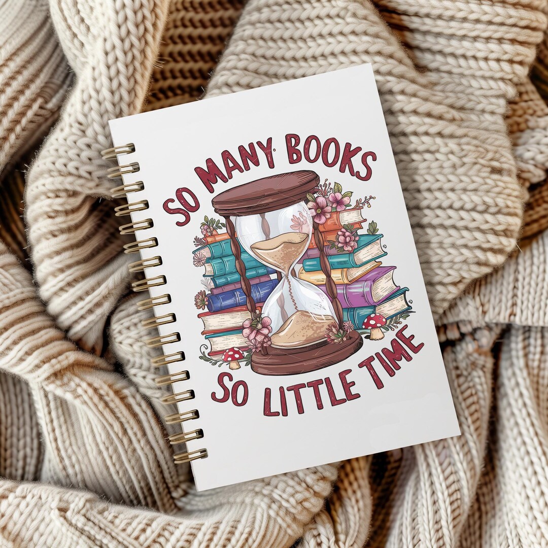 Bookish Notebook, Reading Journal, Gift for Her, Book Lover Gift ...