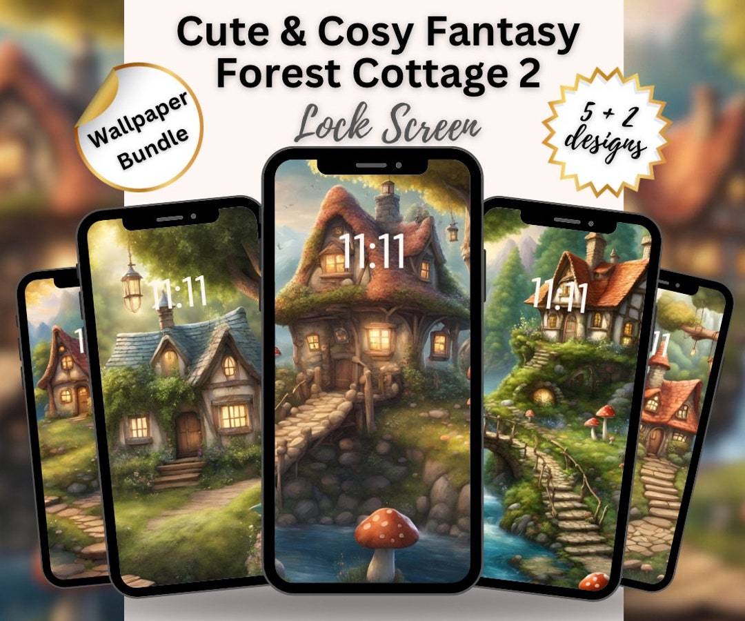 2nd Cosy Fantasy Forest Cottage Bundle! More Scenes Perfect for a ...
