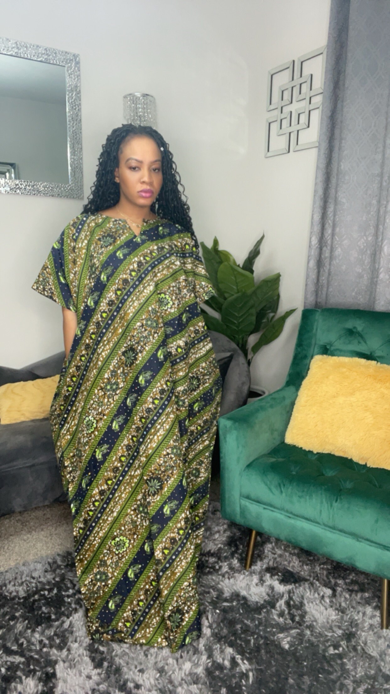 Ankara Boubou Dress - Etsy