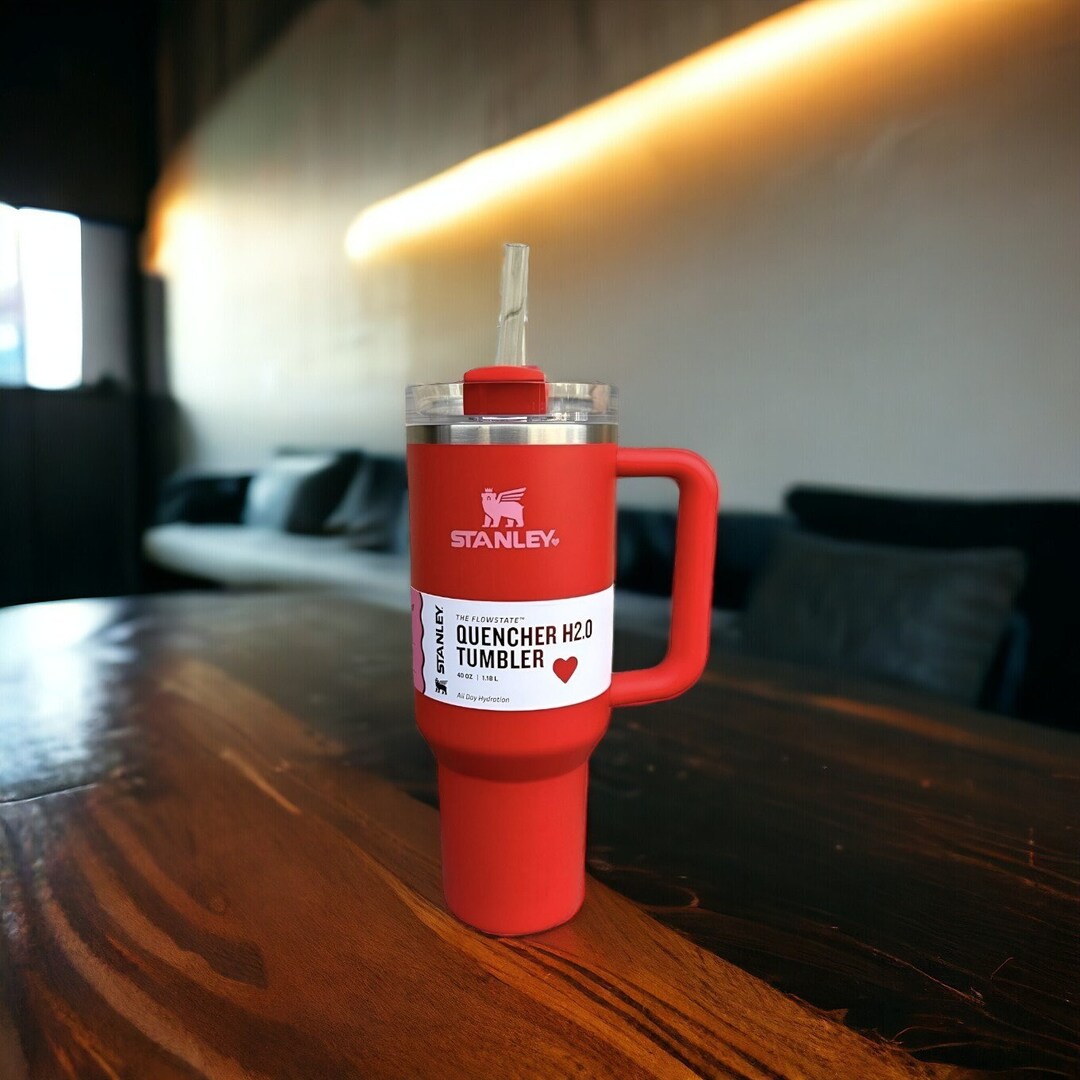 Target Red Valentines Stanley Cup, Limited Edition Red Stanley Cups - Etsy