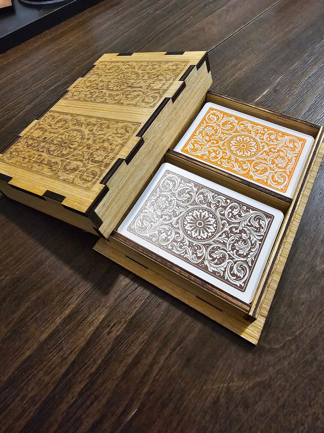 Playing Card Storage Box - Etsy