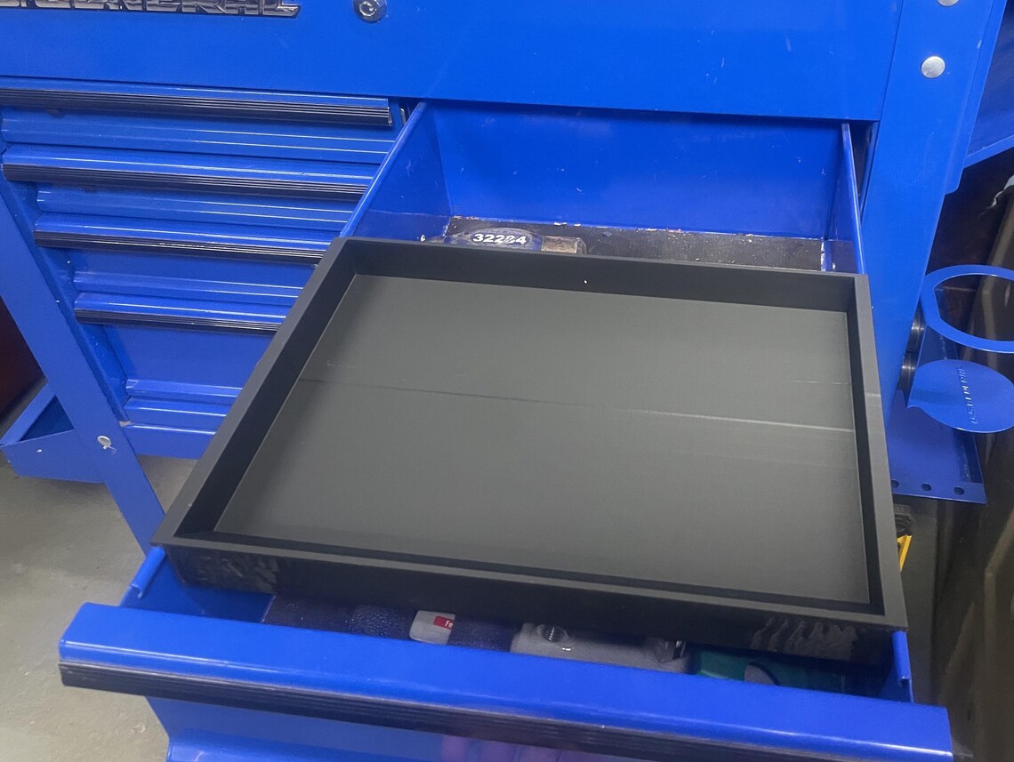 Shallow Tray for Harbor Freight 5-drawer Cart - Tall Drawer Organizer ...
