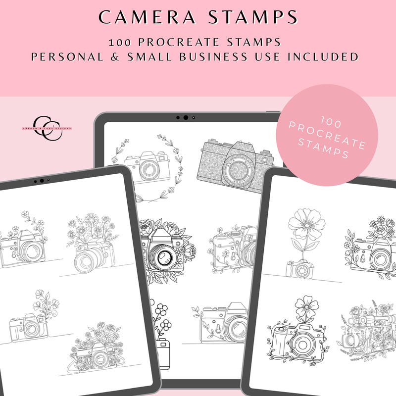 Camera Stamp - Etsy