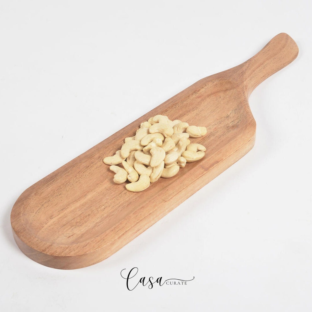 NARROW PADDLE ACACIA Wood Salad Tray Kitchen Essentials, Dining in ...