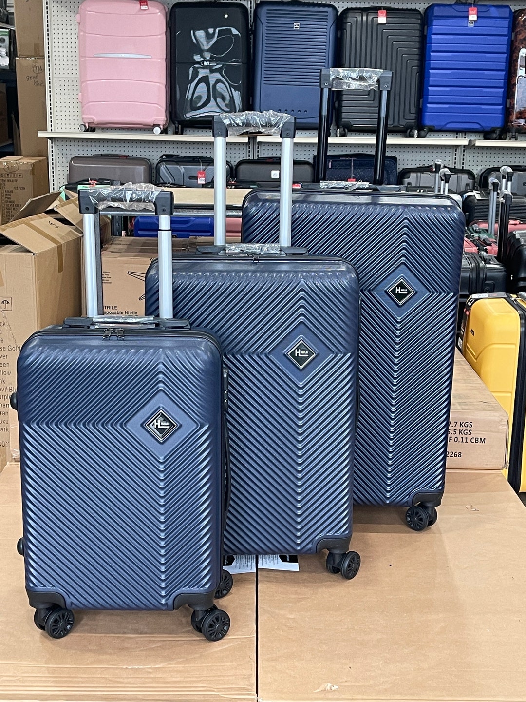 New 3 Piece Hardside Luggage Set. Available in 5 Different Colors - Etsy