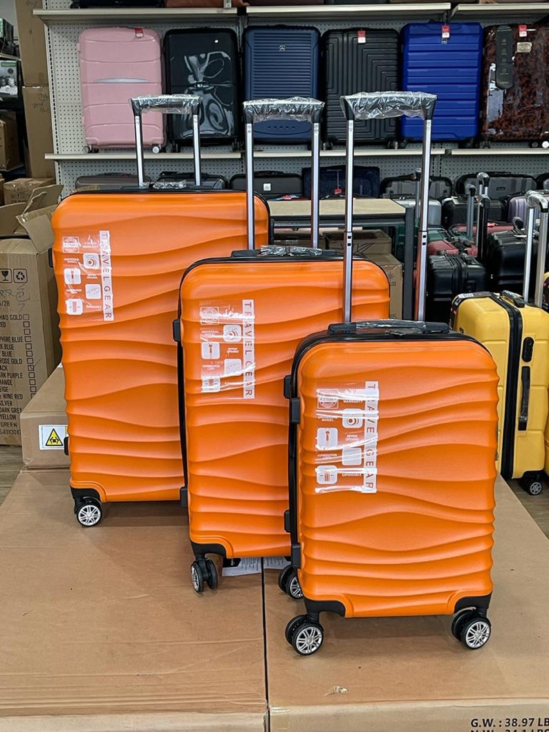 New 3 Piece Hardside Luggage Set. Available in 4 Different Colors - Etsy