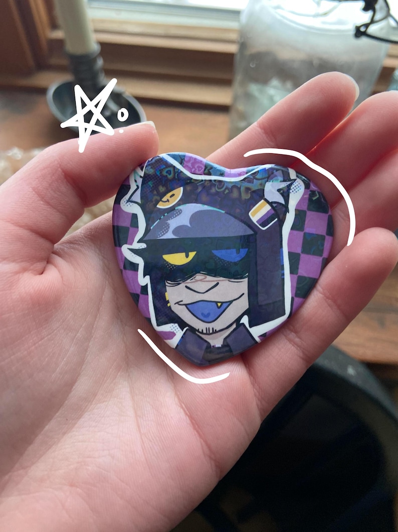 HLVRAI Catboy Benrey Plush Keychain + Pin - Etsy