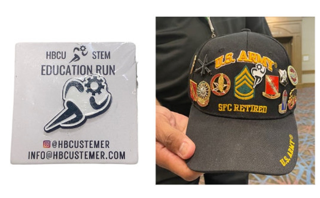 Logo Lapel Pin | HBCU STEM Education Run Lapel Pin | Logo Pin | Enamal Pins - Etsy