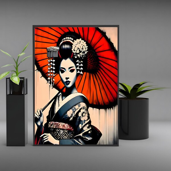 Asian Inspired Art - Etsy