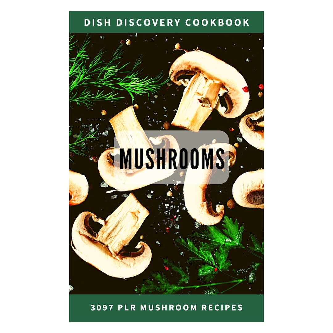 Mushroom Cookbook | 3,097 Recipes | Recipe Ebook PDF | Digital Download ...