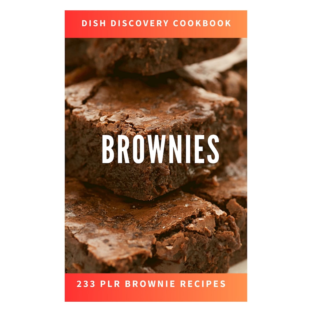 233 Brownie Recipes: Commercial Use Recipe Ebook (digital Download) - Etsy