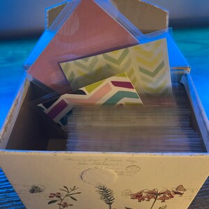 100 Envelope Challenge Box - Etsy