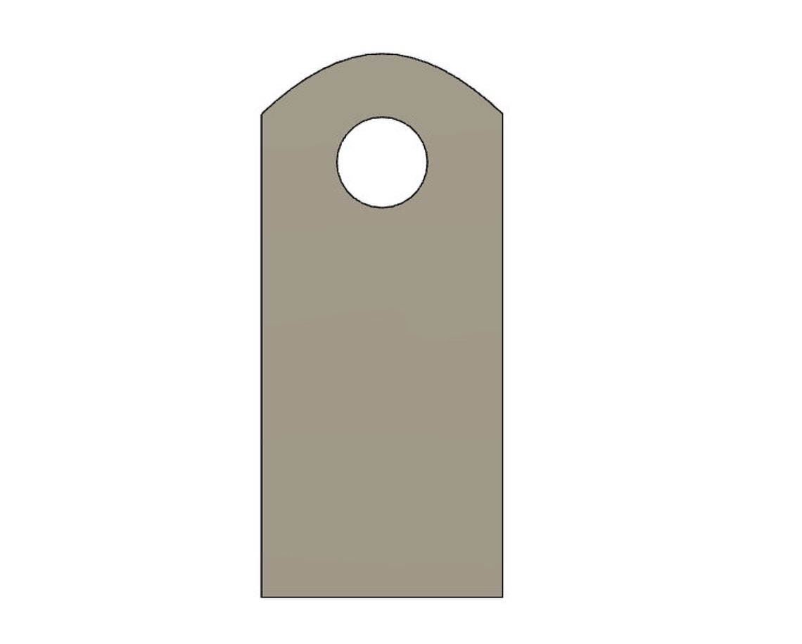 2 1/4" X 1" Flat Weld Tab A36 Carbon Steel 3/8" Hole 1/8" Thick - Etsy
