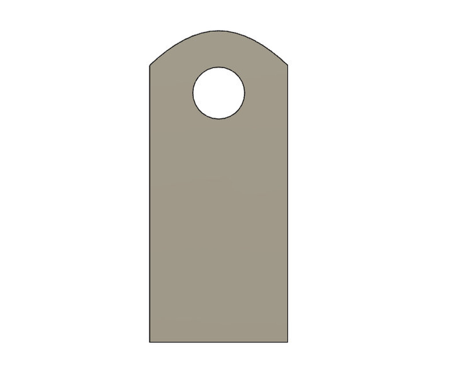 2 1/4" X 1" Flat Weld Tab A36 Carbon Steel 3/8" Hole 1/8" Thick - Etsy
