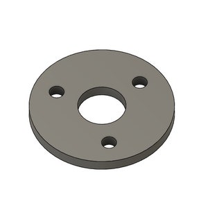 3"x1"x5/16" Round Tube Base Plate A36 Carbon Steel 1/4" Thick - Etsy