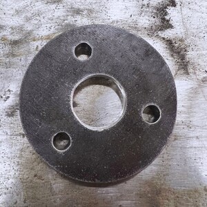 3"x1"x5/16" Round Tube Base Plate A36 Carbon Steel 1/4" Thick - Etsy