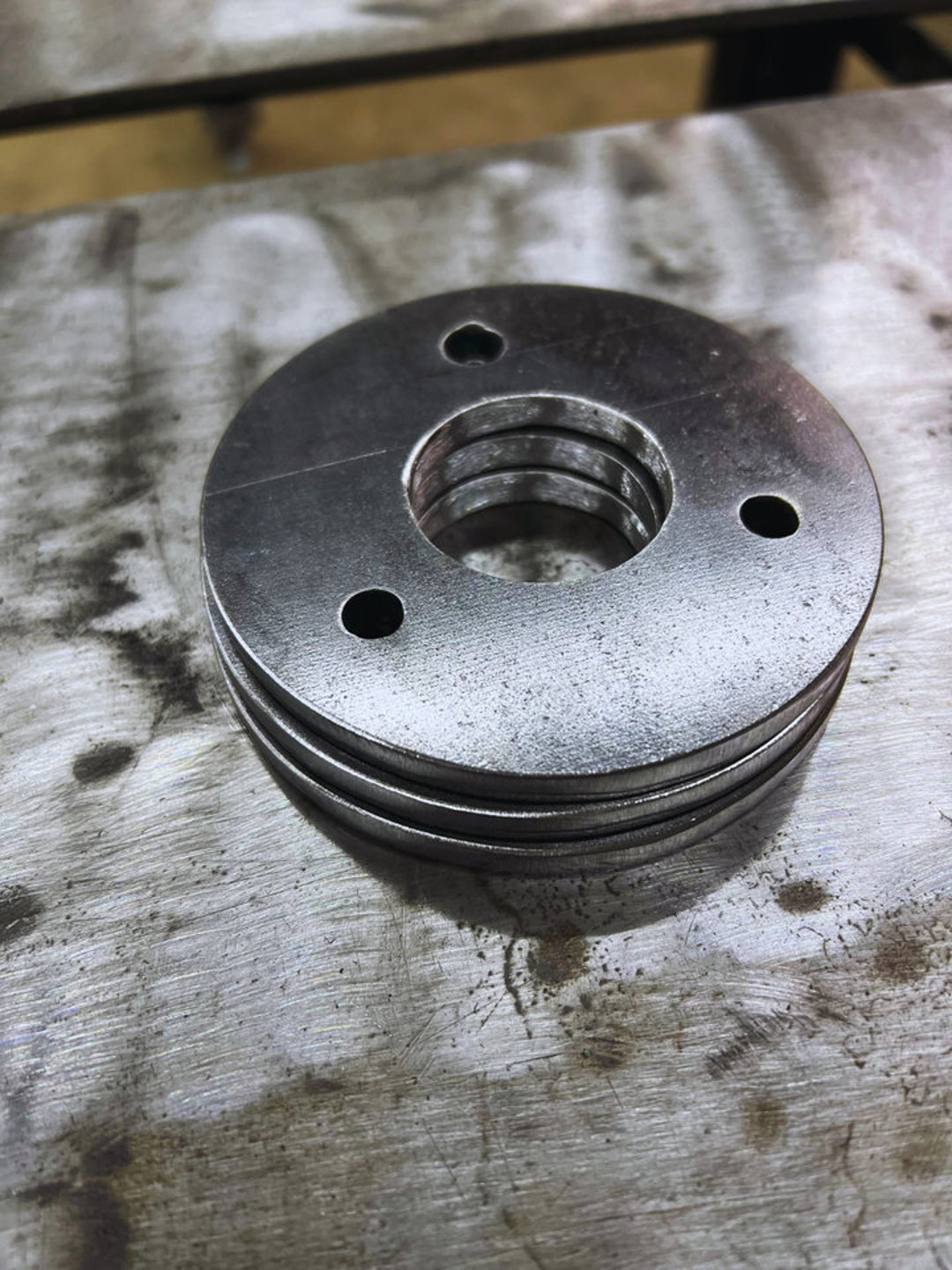 3.94"x1.5"x5/16" Round Tube Base Plate A36 Carbon Steel 1/4" Thick - Etsy