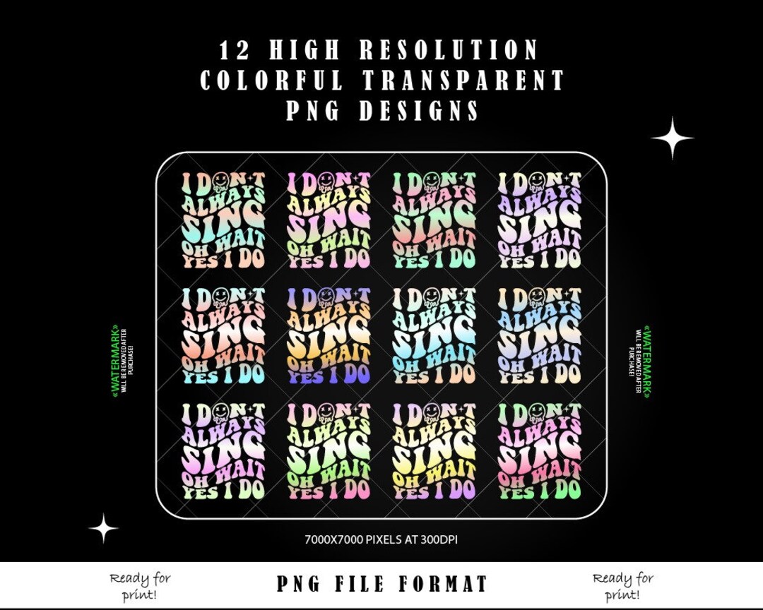 Don't Always Sing Png, Music Teacher Png, Music Png, Karaoke Gift Png ...