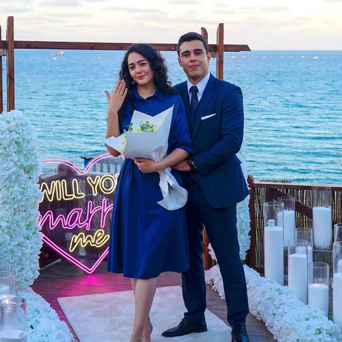 Will You Marry Me Neon Sign, Marriage Proposal Decor, Marry Me Backdrop ...