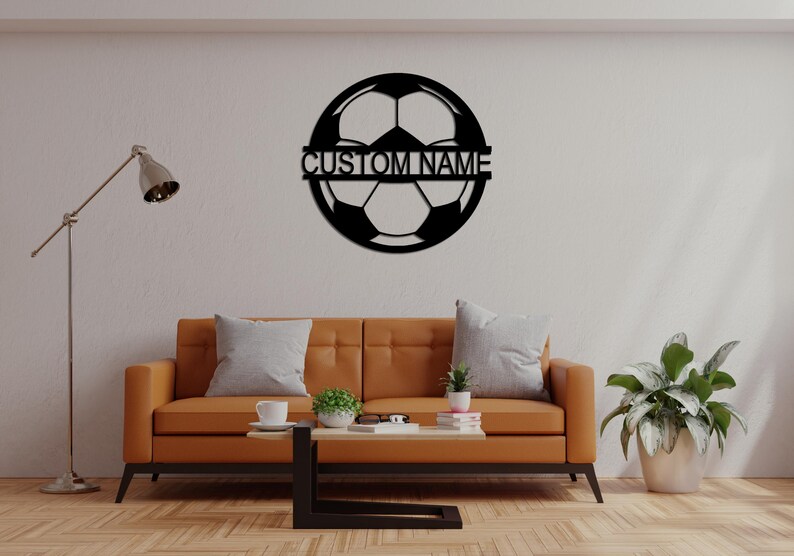 Custom Football Wall Decor, Custom Wall Light, Personalized Wall Gifts ...
