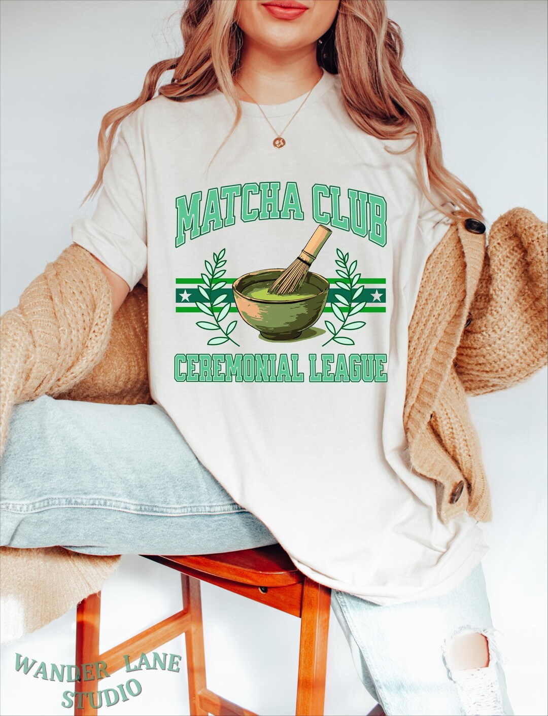 Matcha Club Ceremonial League Jersey, Matcha Shirt, Matcha Tee, Green ...