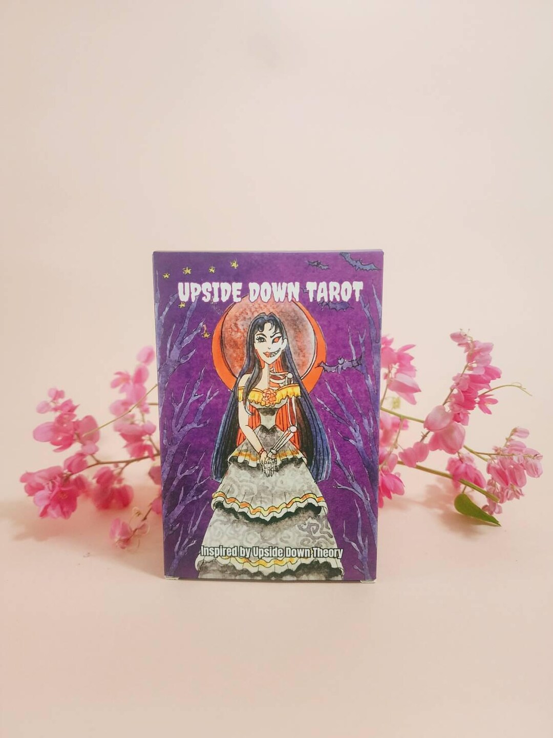 Upside Down Tarot With PDF Guidebook, Watercolour Illustration, Tarot ...