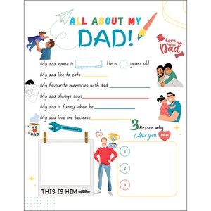 Happy Father's Day | Father's Day Printable | All About My Dad ...