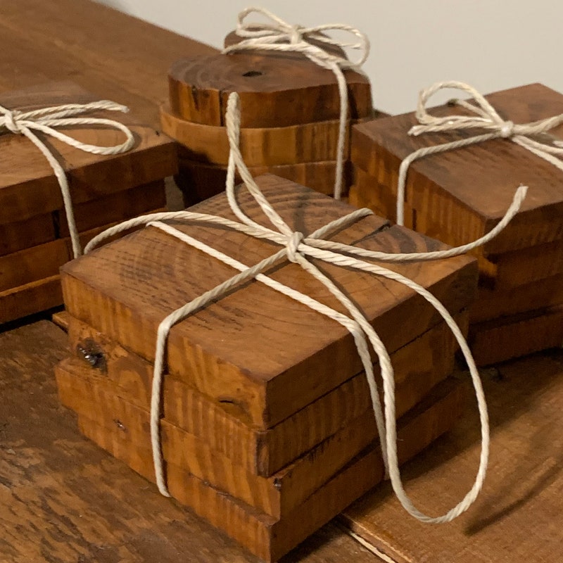 Pine Coasters - Etsy