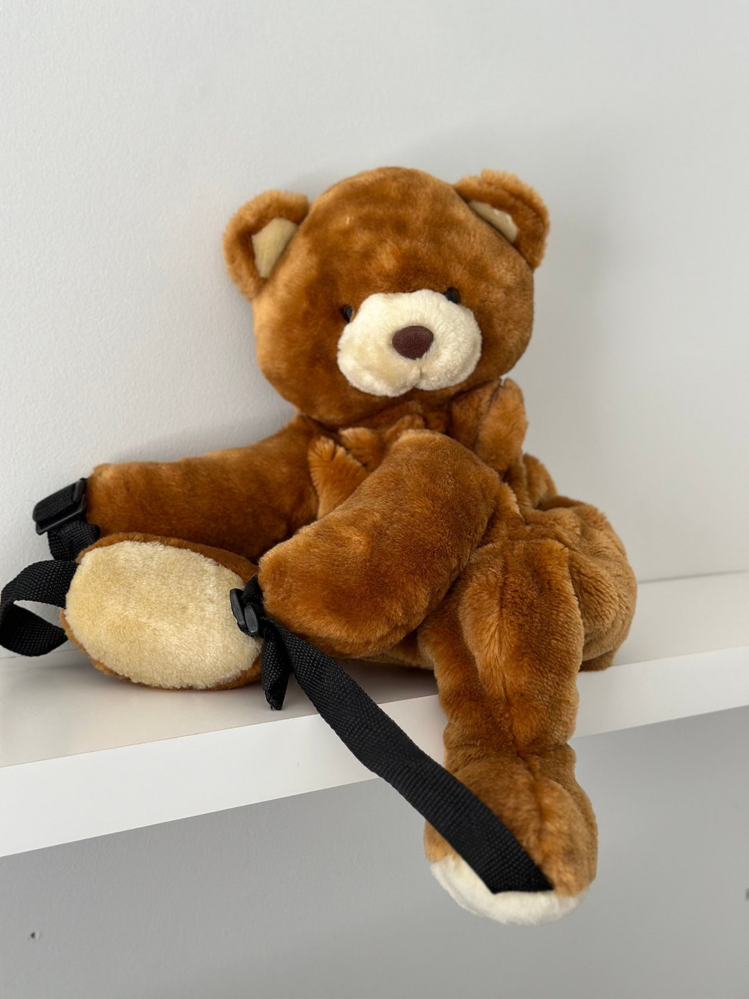 Plush Bear Hug Backpack From the 90’s - Etsy