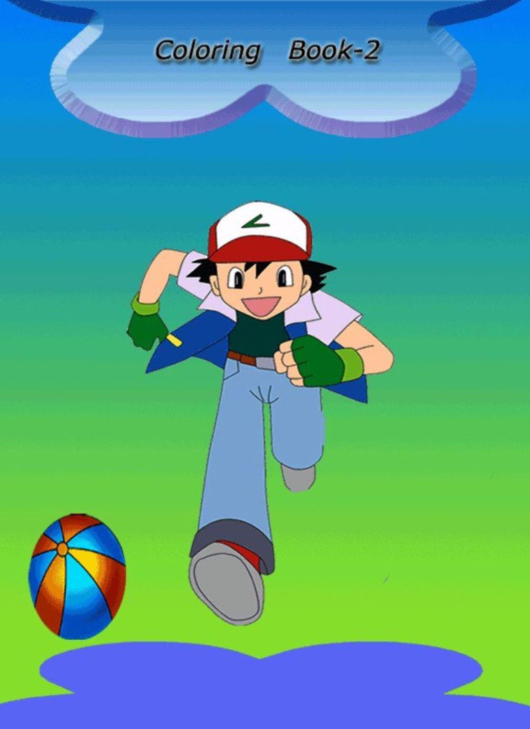 20-page Preschool Cartoon Coloring Book – Printable PDF – A4 Size - Etsy